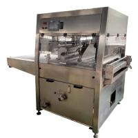 China Two Pumps Pure Chocolate Enrober 1200mm Width 500kg/Hour for sale