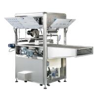 China 400kg/Hour Chocolate Enrobing Machine With Copeland Cooling Compressor for sale