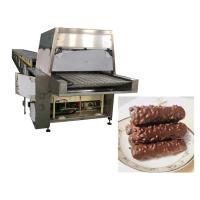 China Covered Fruit 1200mm Chocolate Enrobing Machine for sale
