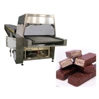 China Covered Fruit 1200mm Chocolate Enrobing Machine for sale