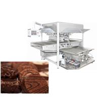 China Chocolate Bar 500kg/H 1200mm Mini Chocolate Enrober for sale