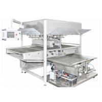 China Constant Thickness 900mm Chocolate Enrobing Machine for sale