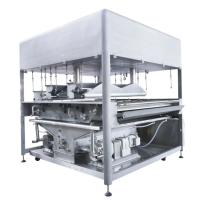 China Compound Coating 1000mm 400kg/H Chocolate Enrobing Machine for sale