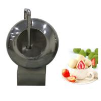 China Chocolate Coating 32rpm 600mm Chocolate Panning Machine for sale