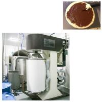 China Cooling Water Circulation 1500kg/H Chocolate Ball Mill for sale