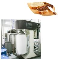 China Cooling Water Circulation 1500kg/H Chocolate Ball Mill for sale