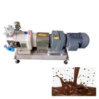 China 3 Impeller Liquid 300rpm Chocolate Transfer Pump for sale