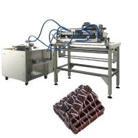 China Automatic Stirrer 900mm Chocolate Decorating Machine for sale