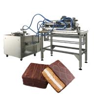 China Automatic Stirrer 900mm Chocolate Decorating Machine for sale