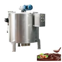China Stainless Steel Cylinder 500L Stirrer Chocolate Melting Tank for sale