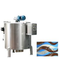China Stainless Steel Cylinder 500L Stirrer Chocolate Melting Tank for sale