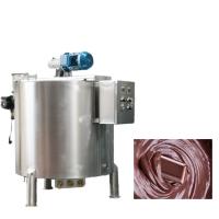 China Stainless Steel Cylinder 500L Stirrer Chocolate Melting Tank for sale
