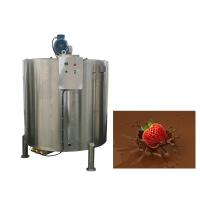 China Double Wall 1000L Chocolate Holding Tank With Stirrer for sale