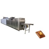 China 50g 100g 150g Chocolate Bar Production Line With Crushed Nuts Feeder for sale