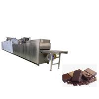 China PLC Control Compound Chocolate Moulding Machine 200kg/hour for sale