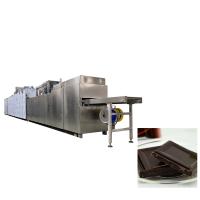 China PLC Control Two Depositors Chocolate Moulding Machine 100kg/hour for sale