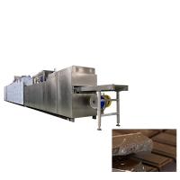 China PLC Control Two Depositors Chocolate Moulding Machine 100kg/hour for sale