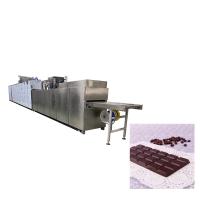 China 50g 100g 150g Chocolate Bar Production Line With Crushed Nuts Feeder for sale