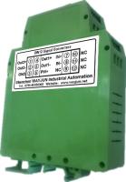 China WAYJUN 3000VDC isolation DC current/voltage signal splitter one in two out signal converter green DIN35 CE approved for sale