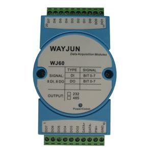 China 8-Channel Digital Counter I/O Module with 1ms Speed 100g Capacity and 8-24VDC Input/8-32VDC Output for sale