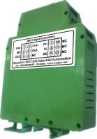 China WAYJUN 3000V isolation Frequency to Current/Voltage Isolated Transmitter DIN35 signal converter green for sale