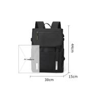 China Unisex Casual Nylon Laptop Backpack 30L Travel School Bag for College Students for sale