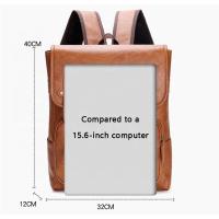 China Sympathybag Laptop Backpack 32x12x40 cm PU Business Travel Computer Bag Water Resistant for sale