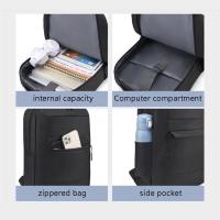 China Custom Large Capacity Laptop Backpack 28x14x40 cm Waterproof Fashion Business Travel Bag for sale