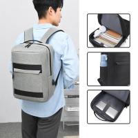 China Custom Large Capacity Laptop Backpack 28x14x40 cm Waterproof Fashion Business Travel Bag for sale