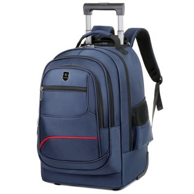China Sympathybag Business Laptop Backpack with Trolley Sleeve 32x22x50 cm Custom Logo Oxford Travel Bag for sale