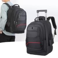 China Sympathybag Business Laptop Backpack with Trolley Sleeve 32x22x50 cm Custom Logo Oxford Travel Bag for sale