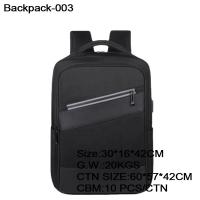 China OEM ODM USB Charging Large Capacity Laptop Backpack Custom Logo 0.6kg for sale