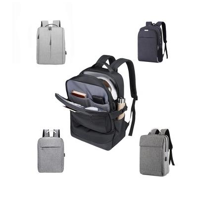 China USB Charging Anti-theft Backpack 0.59kg Oxford Nylon Custom Logo Laptop Bag for Men Women for sale