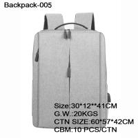 China USB Charging Anti-theft Backpack 0.59kg Oxford Nylon Custom Logo Laptop Bag for Men Women for sale