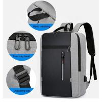 China Wholesale Waterproof Custom Logo Backpack with USB Port 31x12x43cm Laptop Backpack for sale