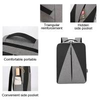 China Custom Logo Nylon Backpack 30x10x41 cm Waterproof Outdoor Sports Travel Business Commute for sale