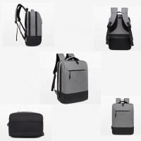 China Custom Logo Waterproof 15 Inch Backpack Oxford Fabric 28x12x43 cm College Backpack for sale