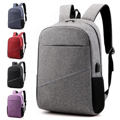 China Custom Logo Unisex College Backpack 29x12x44cm Oxford Fabric Student Bag for sale