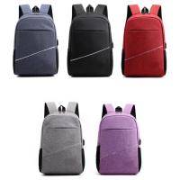 China Custom Logo Unisex College Backpack 29x12x44cm Oxford Fabric Student Bag for sale