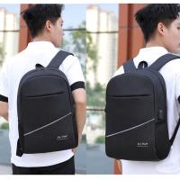 China Custom Logo Unisex College Backpack 29x12x44cm Oxford Fabric Student Bag for sale