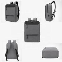 China Large Capacity Custom Logo Business Travel Backpack 15.6 Inch Student Laptop Rucksack Durable Oxford for sale