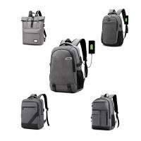 China Custom Logo Unisex Laptop Backpack 15.6 Inch Oxford Nylon Durable Rucksack for sale