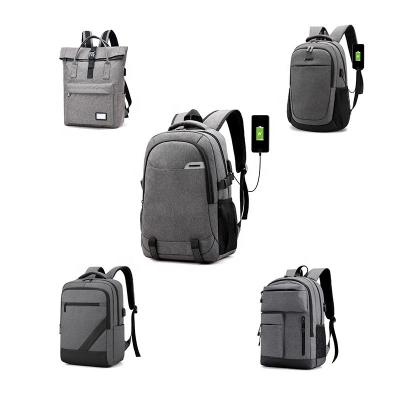 China Custom Logo Unisex Laptop Backpack 15.6 Inch Oxford Nylon Durable Rucksack for sale