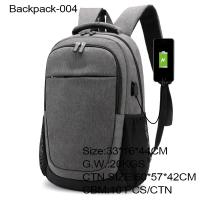 China Custom Logo Unisex Laptop Backpack 15.6 Inch Oxford Nylon Durable Rucksack for sale