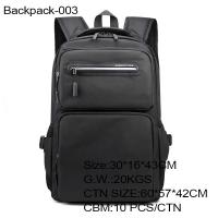 China Custom Logo Waterproof Laptop Backpack 15.6 Inch Business Travel Rucksack Oxford Nylon for sale
