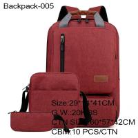 China Custom Logo Waterproof Laptop Backpack 15.6 Inch Business Travel Rucksack Oxford Nylon for sale