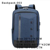 China Custom Logo Anti-Theft USB Laptop Backpack 15.6 Inch Business Travel Rucksack with Reflective Oxford Nylon for sale