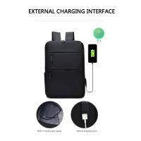 China Waterproof Business Backpack Large Capacity 15.6 Inch Anti Theft Smart Rucksack for sale
