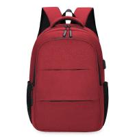 China USB Charging Port Business Work Backpack Teenager School Bags Custom Logo Nylon Polyester for sale
