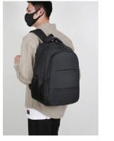 China USB Charging Port Business Work Backpack Teenager School Bags Custom Logo Nylon Polyester for sale